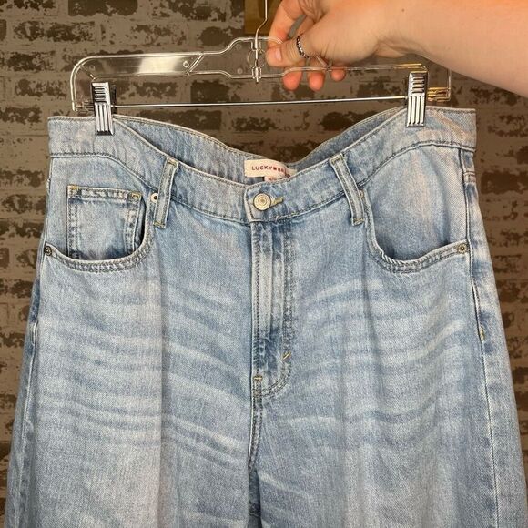 Lucky Brand | Jeans | Luckybrand Women Light Wash Wide Leg Denim Jeans ...